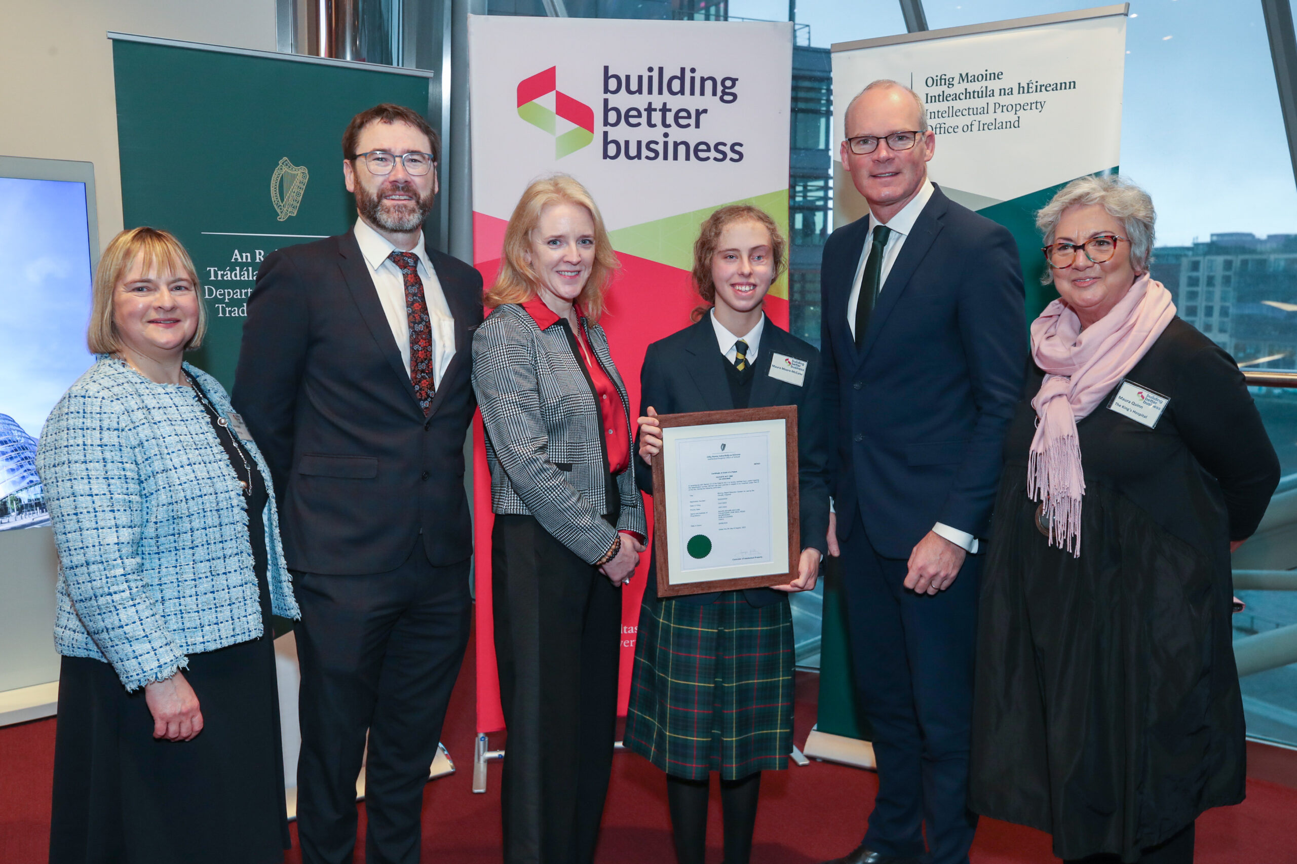 16-Year-Old Inventor Awarded Irish Patent Certificate for her ...